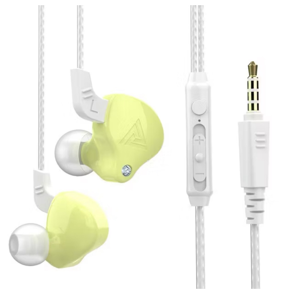 Jual QKZ AK6 In Ear Earphone with Mic QKZ AK6 AK6X In Ear Earphone with ...