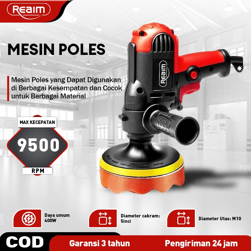 Jual Reaim Mesin Poles 5Inch Mesin Polisher Polisher Machine mesin ...