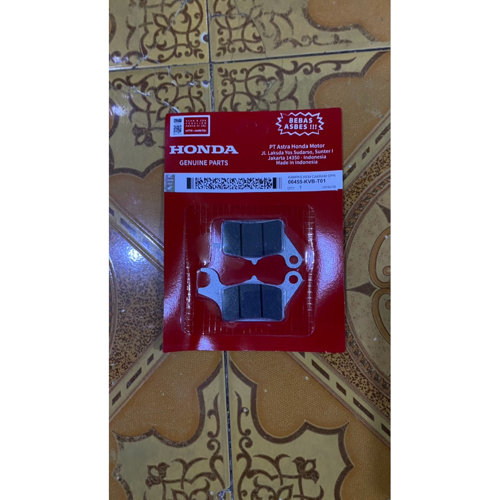 Jual DISPAD (KVB) DEPAN BEAT FI REM DEPAN BEAT ESP STREET VARIO 110 ...