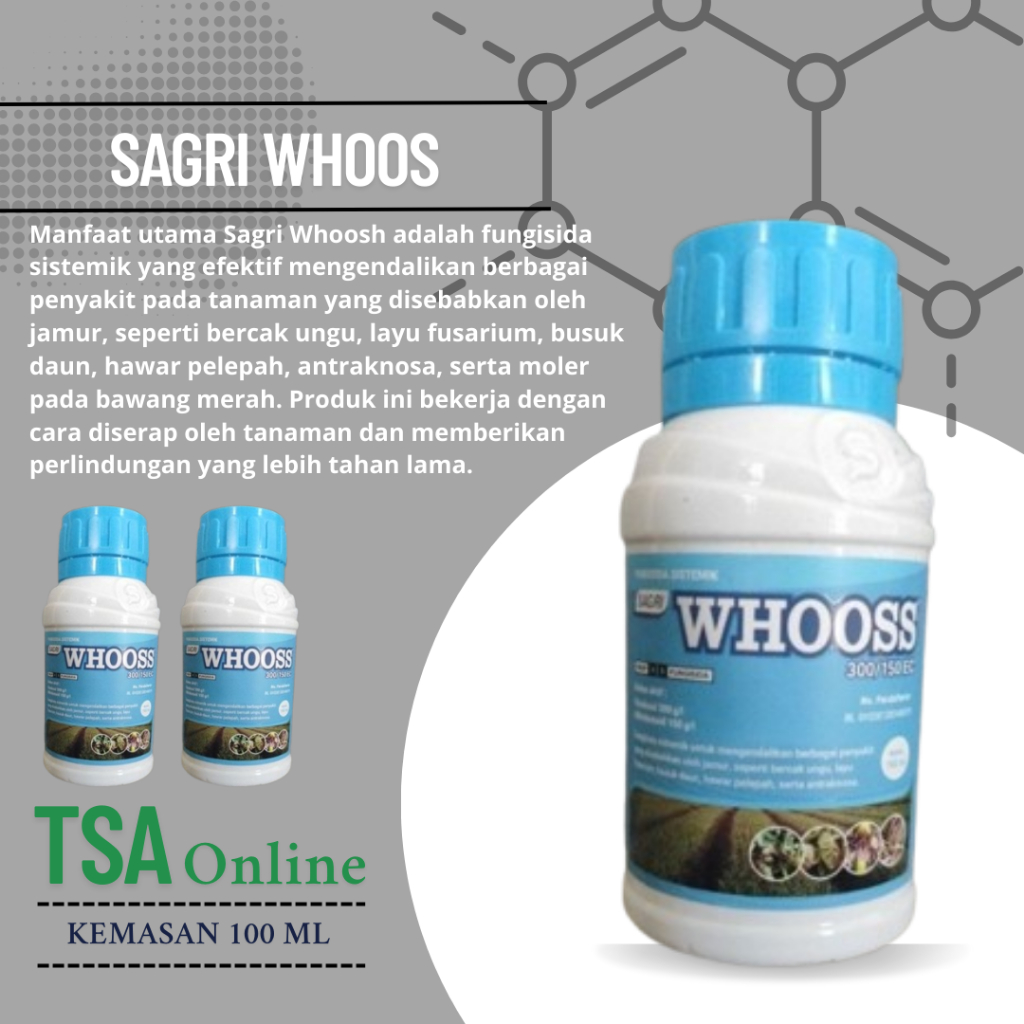 Jual SAGRI WHOOS KEMASAN 100ML FUNGISIDA SISTEMIK | Shopee Indonesia