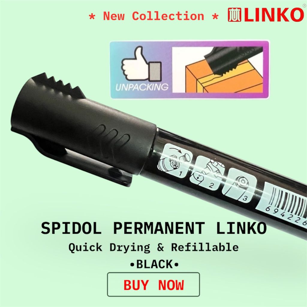 Jual SPIDOL PERMANENT G-12 LINKO [ PACK ] | Shopee Indonesia