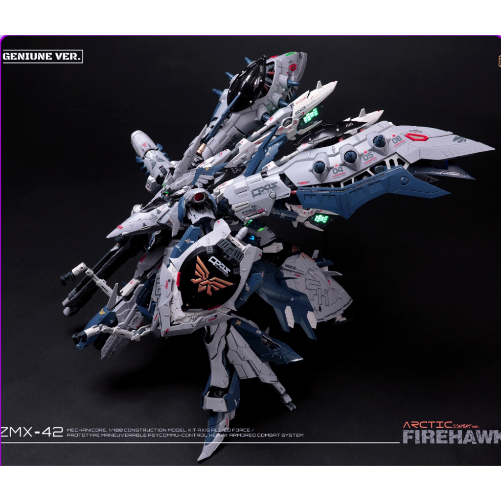 Jual Mechanicore Firehawk ARCTIC COMBAT MODE / White Nightingale Model ...