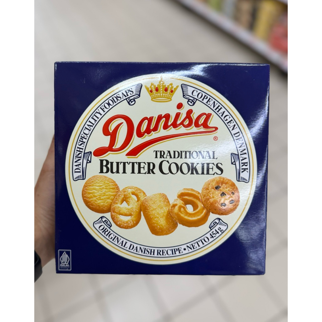 Jual danisa butter cookies 454gr / butter cookies 163g | Shopee Indonesia
