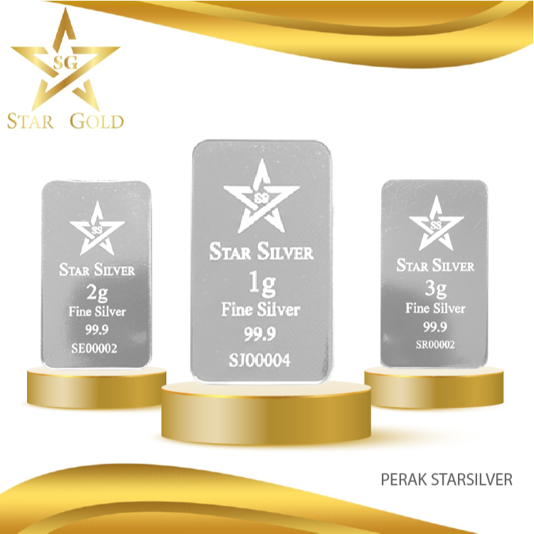 Jual Perak StarSilver 1 - 3 Gram | Shopee Indonesia