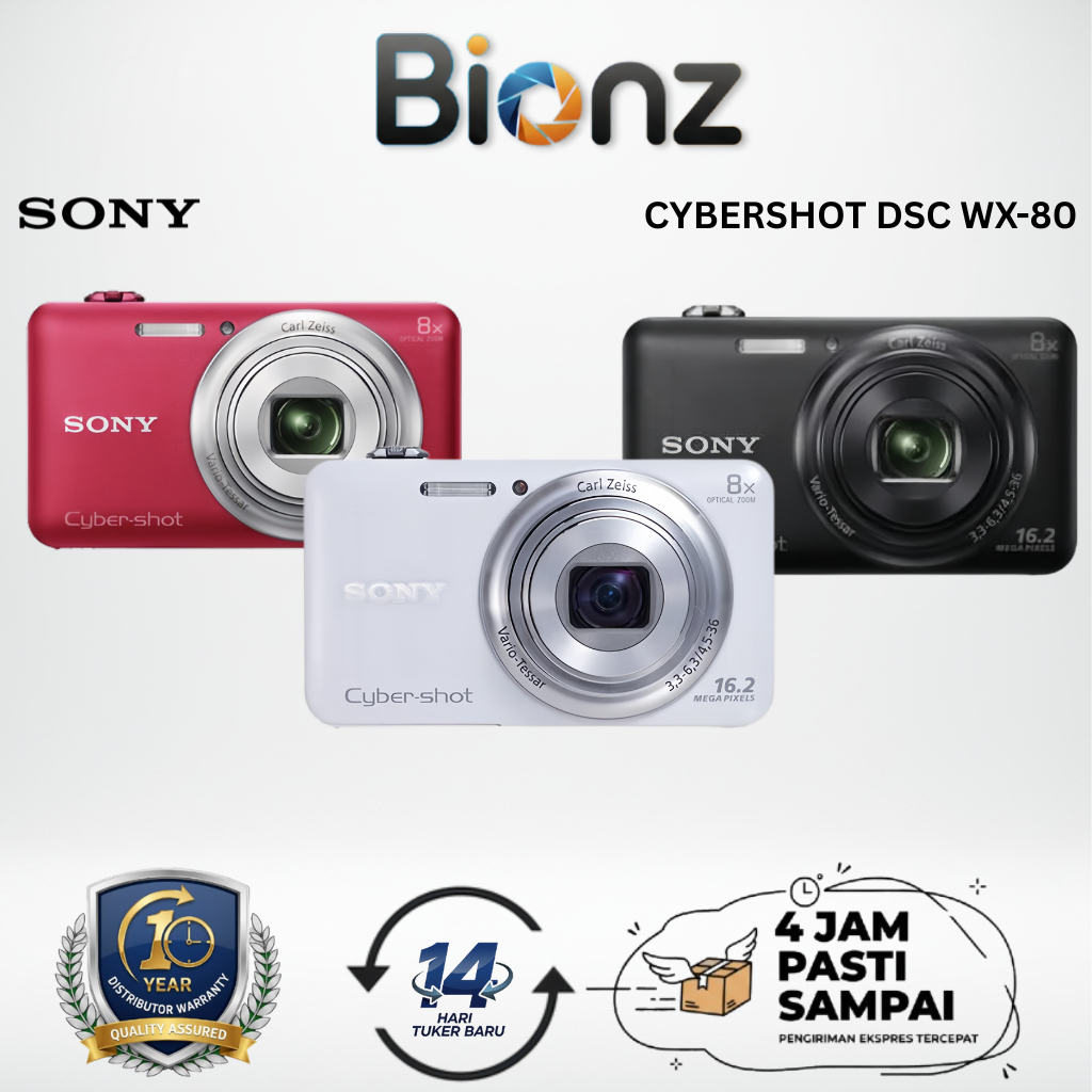 Jual SONY CYBERSHOT DSC-WX80 / CAMERA DIGITAL SONY DSC-WX80 / SONY WX80 ...