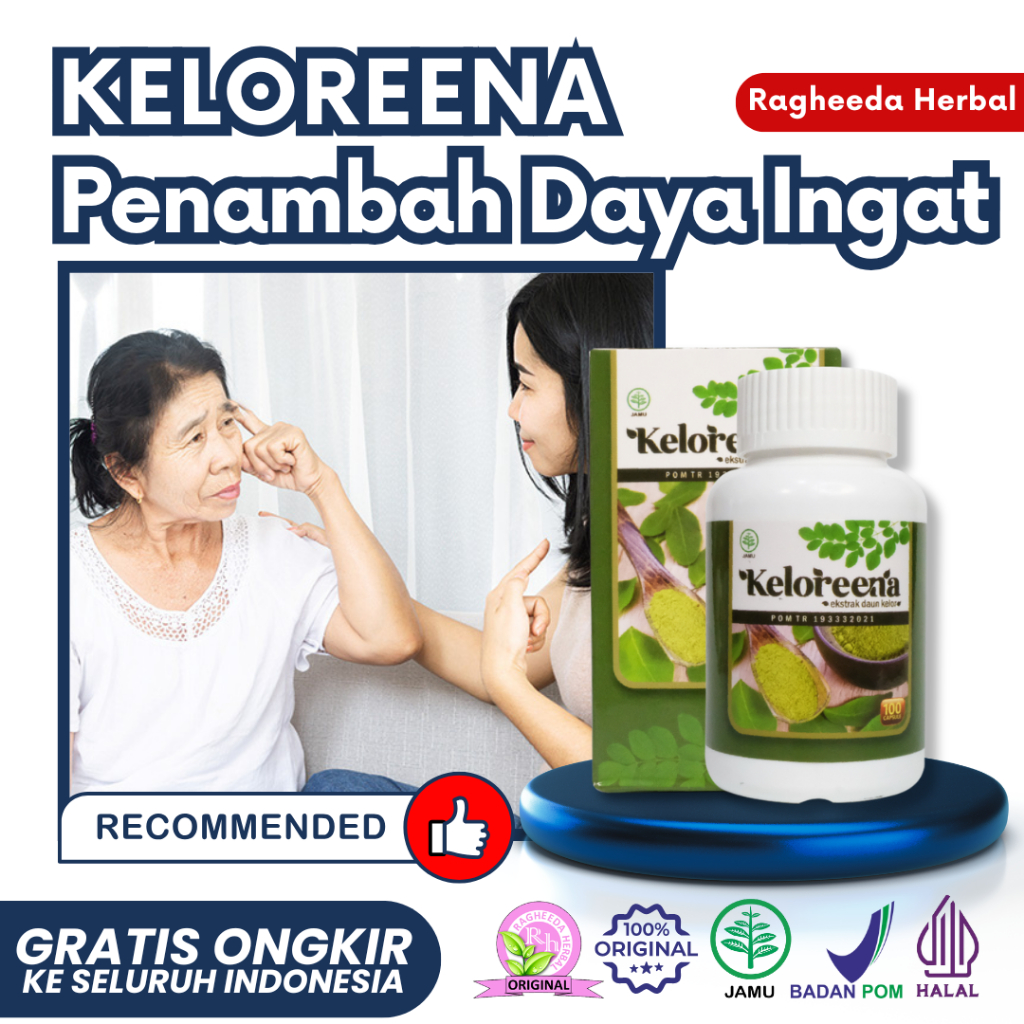 Jual Keloreena Obat Penambah Daya Ingat, Obat Pelupa Herbal, Atasi ...