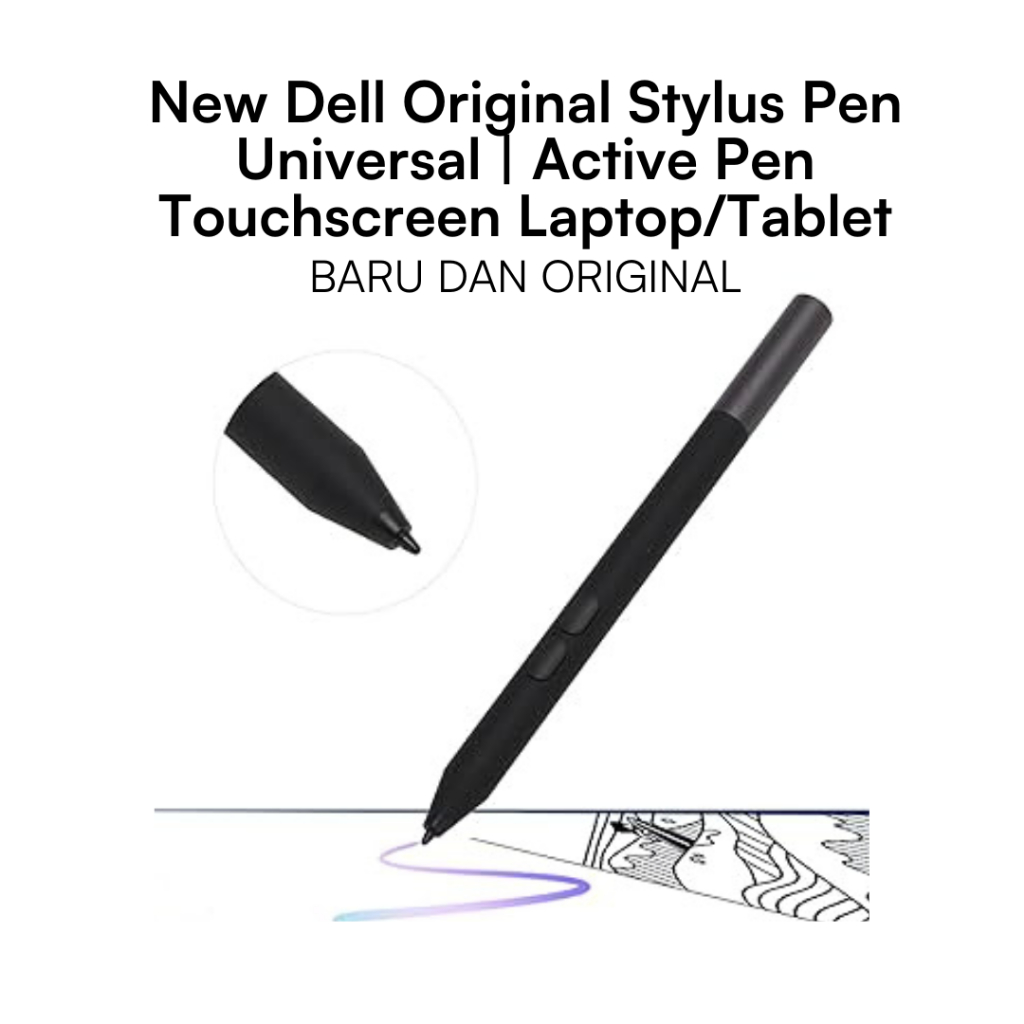 Jual New Dell Original Stylus Pen Universal | Active Pen Touchscreen ...