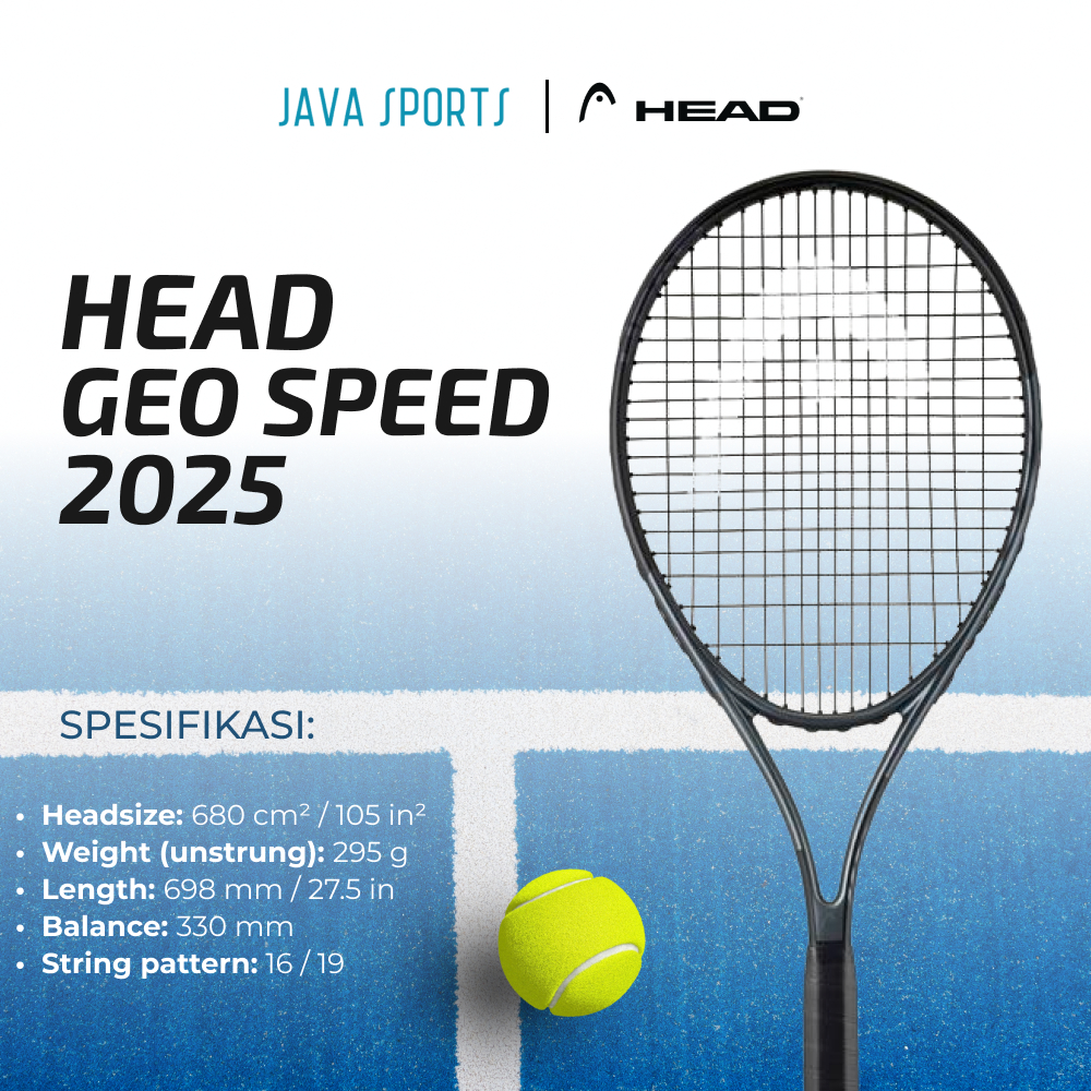 Jual Raket Tenis Head Geo Speed 2025 Original GeoSpeed Tennis Racket ...