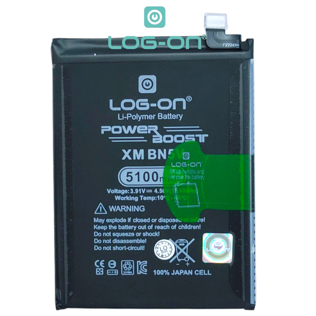 Jual Baterai Log on BN5V Untuk Poco X7 / Xiaomi Redmi Note 14 pro 5G ...