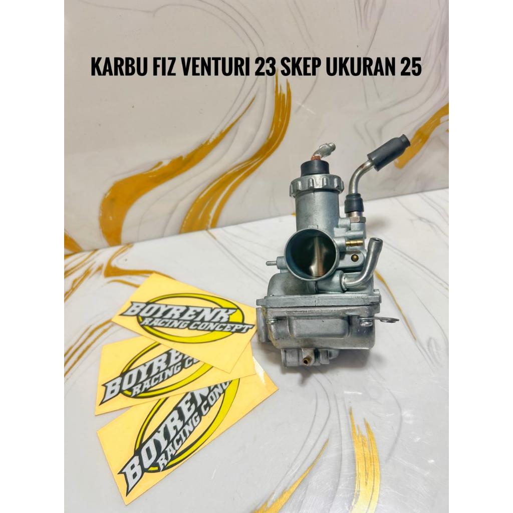 Jual karbulator/karbu f1zr reamer/karbu f1zr settingan skep 25 venturi ...