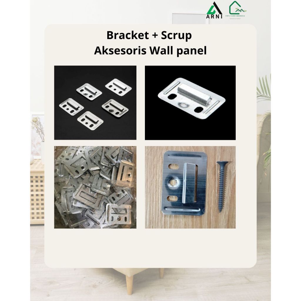 Jual Bracket + Scrup Wallpanel Murah meriah | Shopee Indonesia