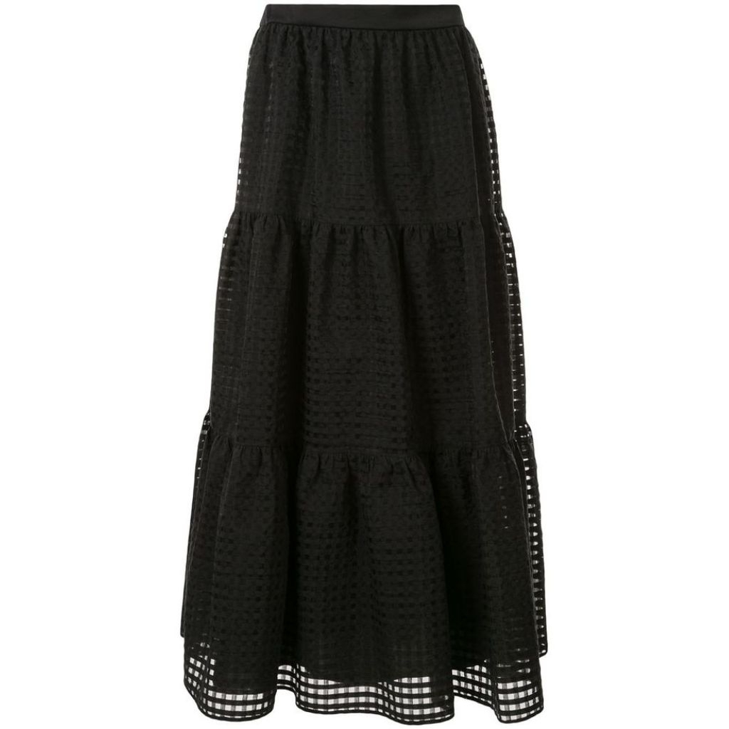 Jual Rok Umpak Hitam Snidel | Shopee Indonesia