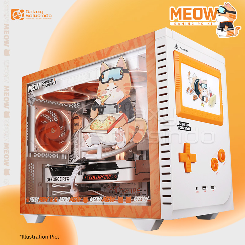 Jual COLORFUL COLORFIRE MEOW-X Kit Gaming Barebone PC - RTX 5060 MEOW ...