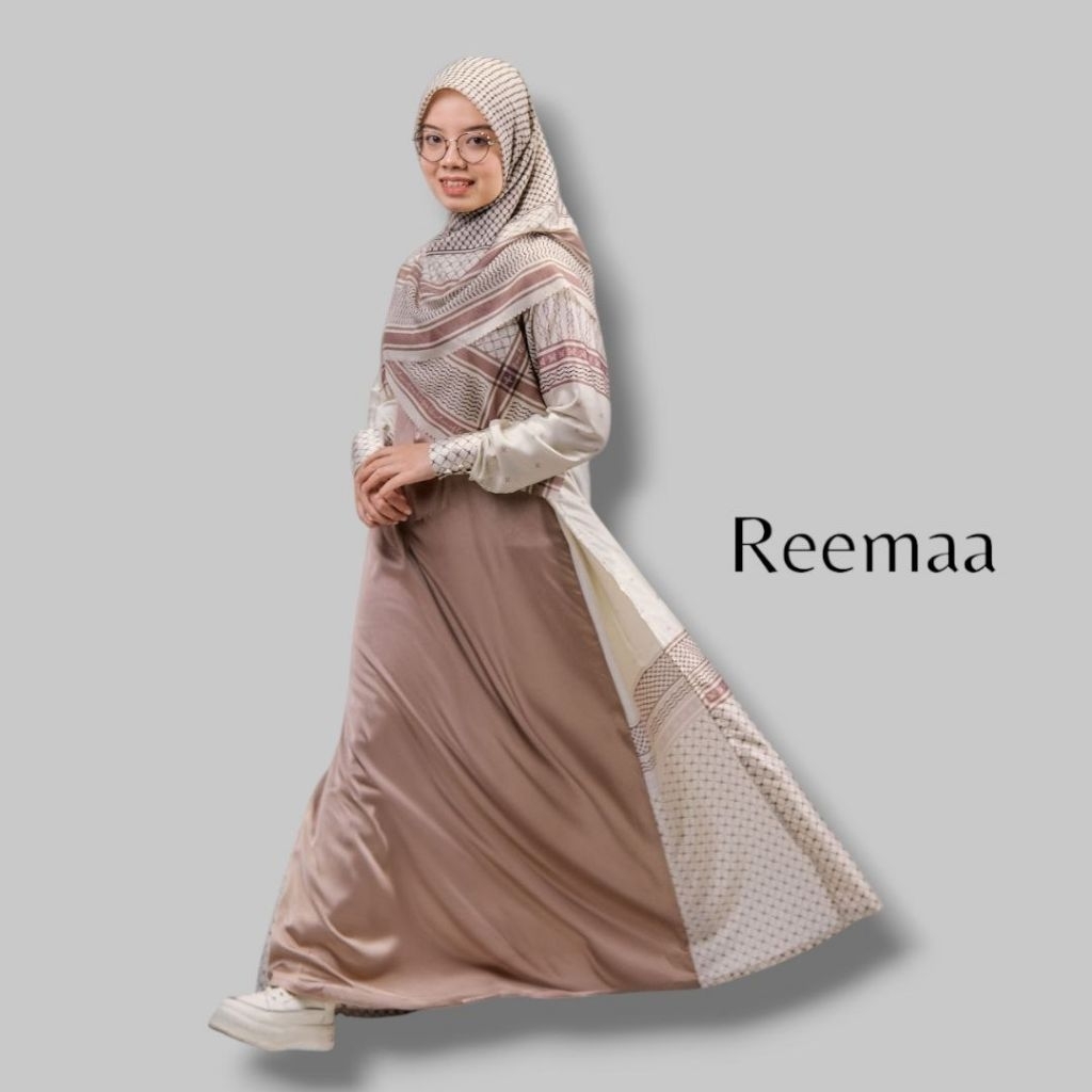 Jual Gamis Abaya Keffiyeh by Hijab Alila | Shopee Indonesia