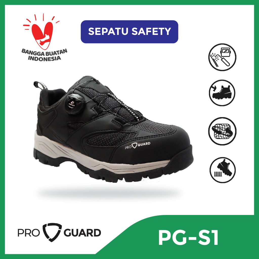 Jual Sepatu Safety Proguard PG-S1 - Safety Shoes Proguard PG-S1 ...