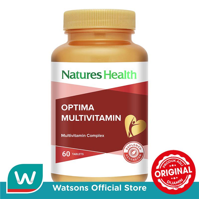 Jual Natures Health Optima Multivitamins Tablet 60'S | Shopee Indonesia