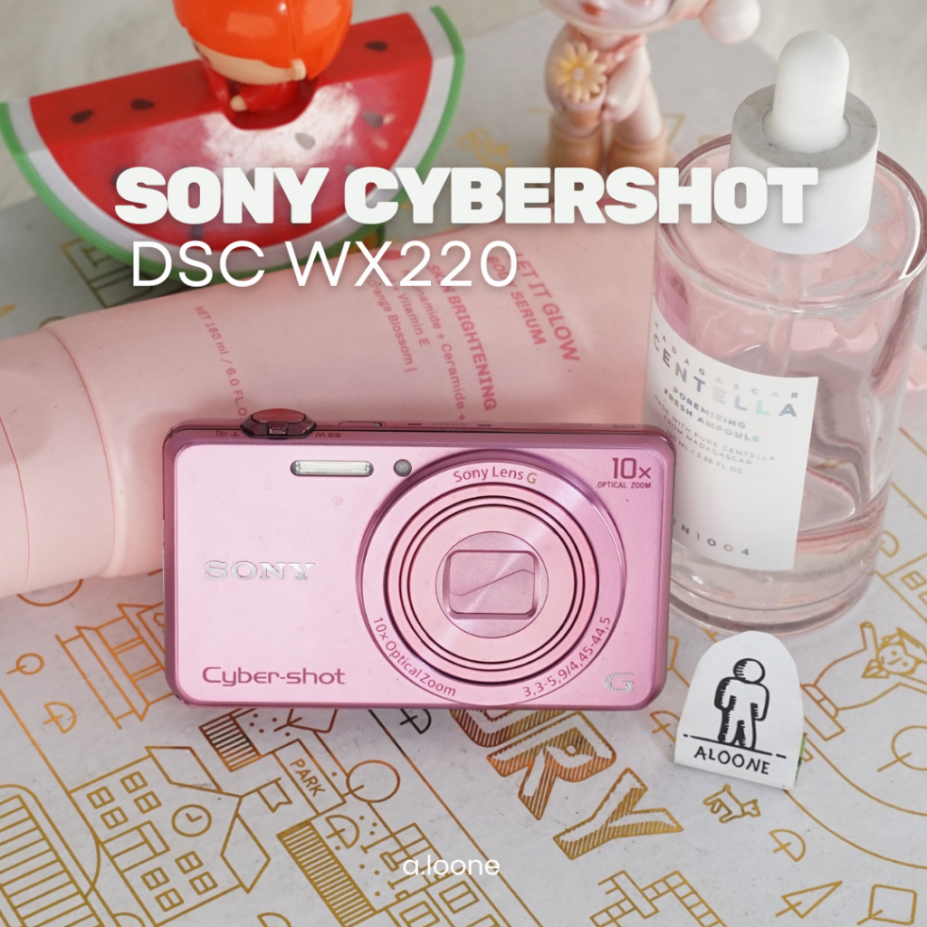 Jual SONY CYBER-SHOT DSC-WX220 DIGICAM PINK — KAMERA POCKET PINK ...