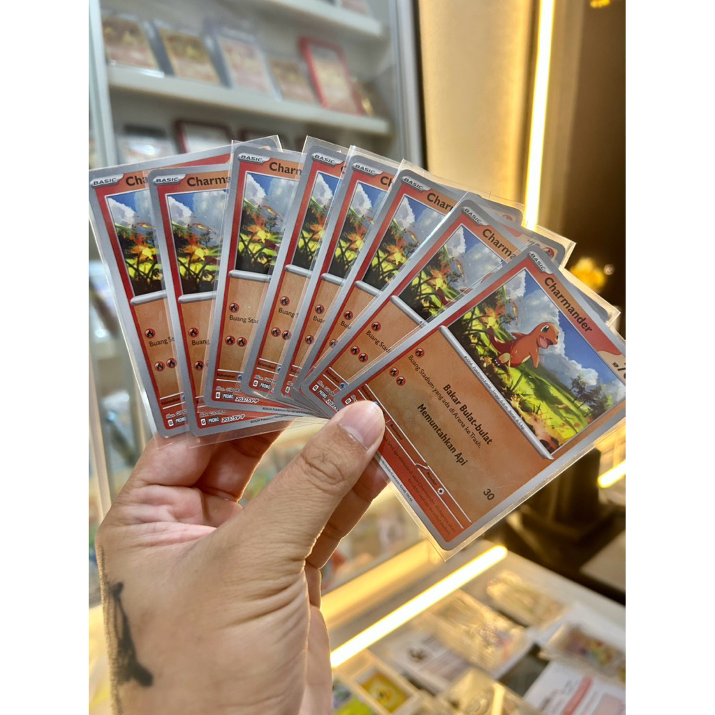 Jual Charmander HOLO promo 1 kartu POKEMON tcg card set Indonesia NON ...