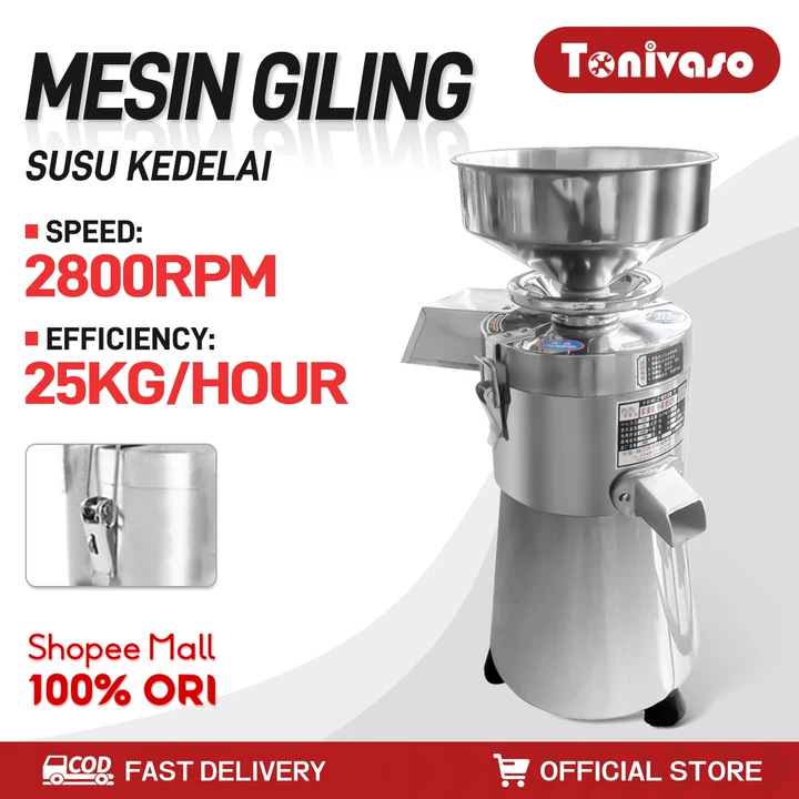 Jual Tonivaso Mesin Giling Susu Kedelai Elektrik | Pisah Ampas + Buat ...