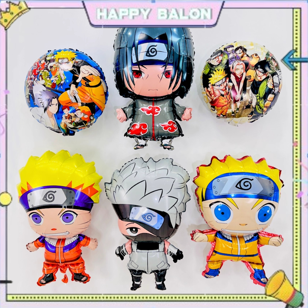 Jual Balon Foil Jumbo Karakter Naruto Kartun Animasi Ninja Anime Naruto ...