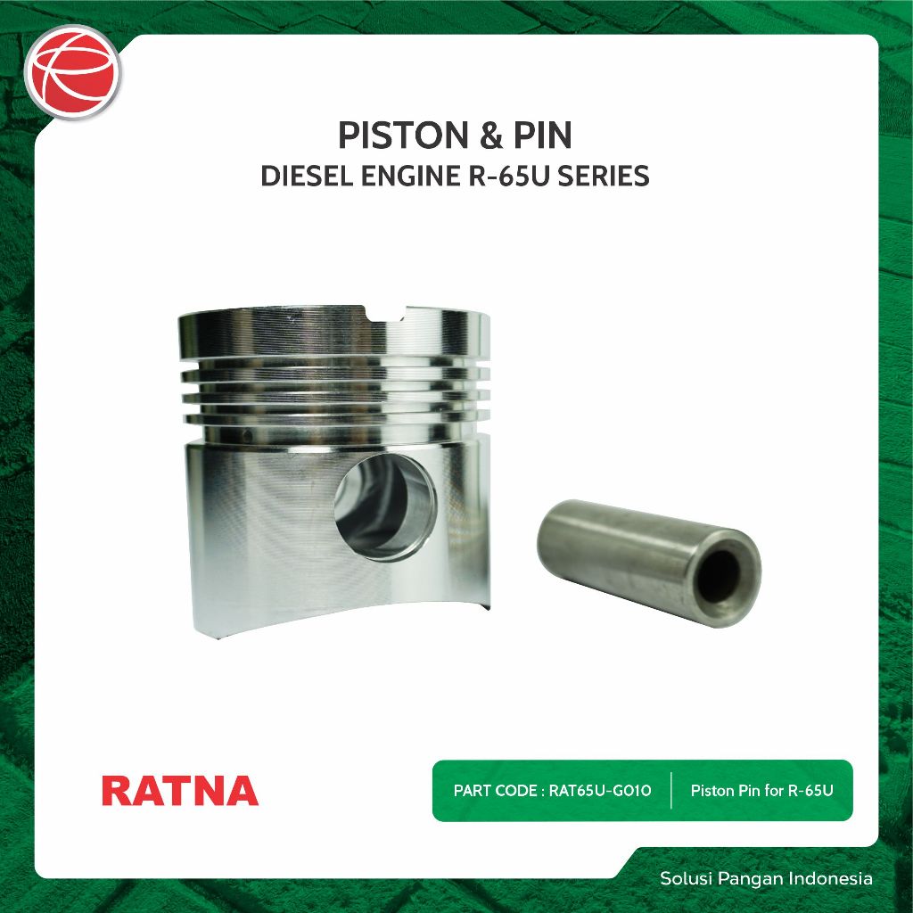 Jual PISTON & PIN / SPAREPART FOR RATNA R65U / MESIN DIESEL RATNA ...
