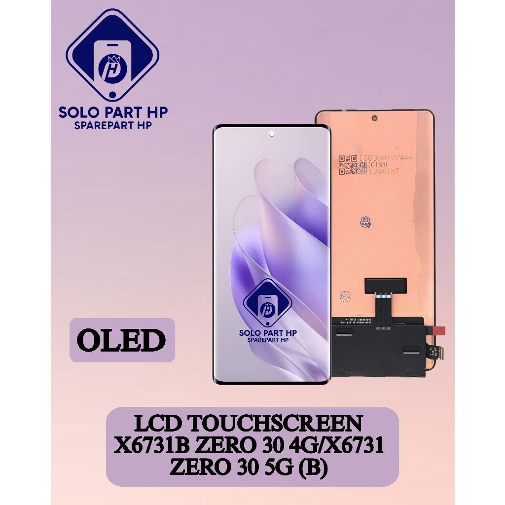 Jual Solo Part HP Sparepart Lcd & Touchscreen X6731B / ZERO 30 4G ...