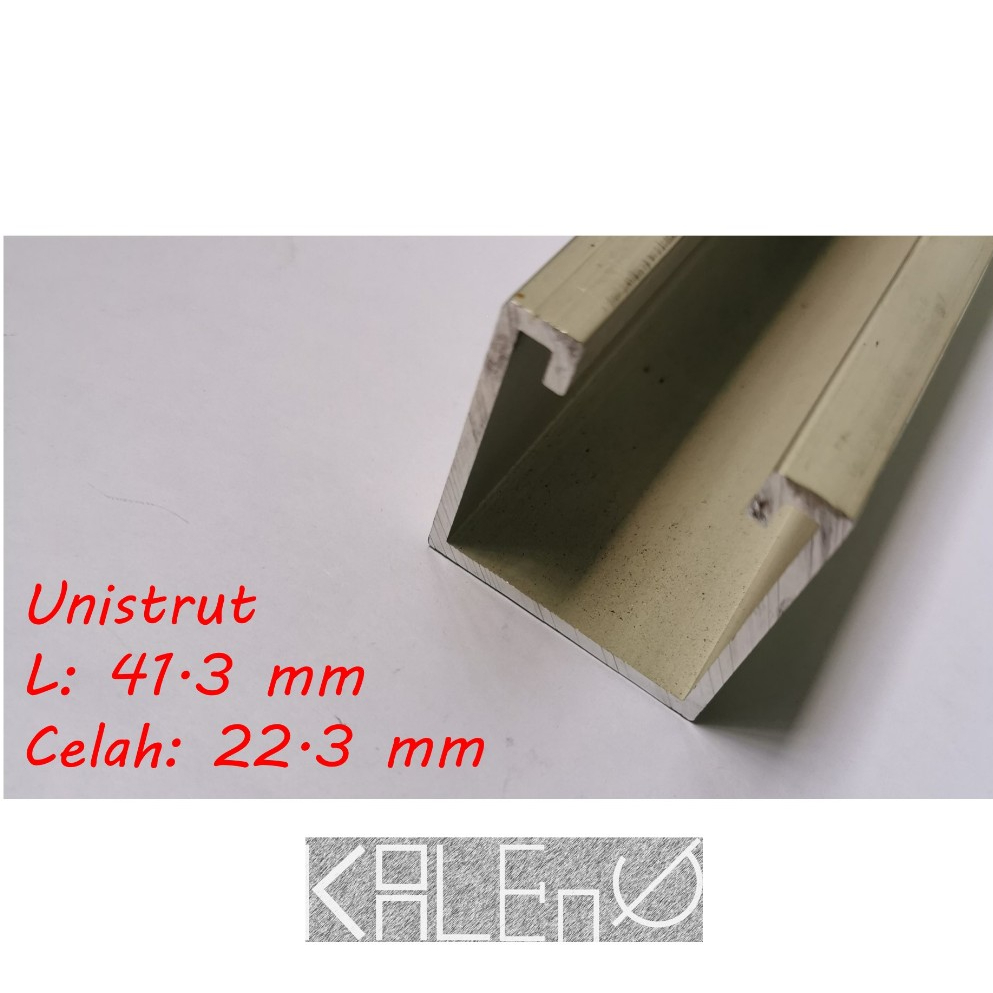 Jual Rail Unistrut Channel Aluminium | Shopee Indonesia