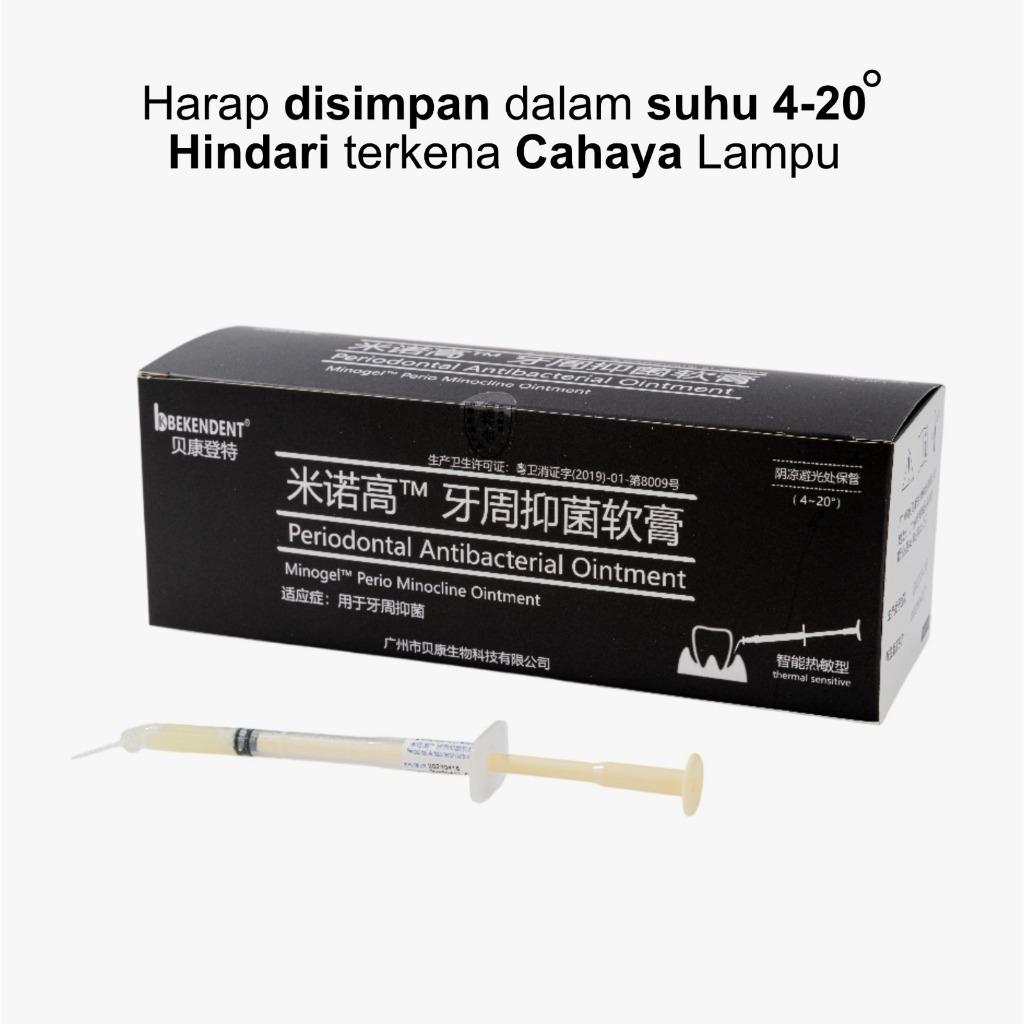Jual Periodontal Minogo sejenis periocline antibiotik healing ointment ...