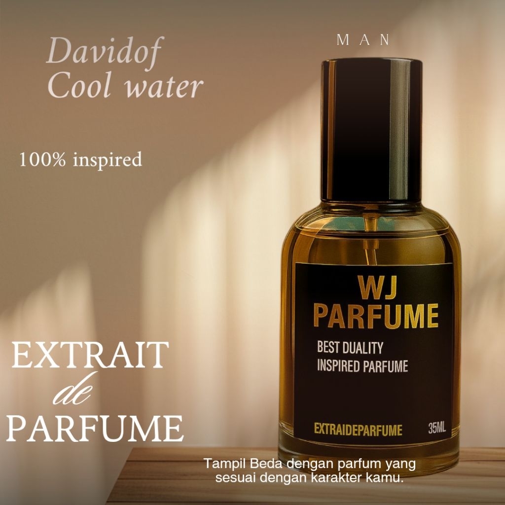 Jual WJ PARFUME ||EXTRAIT DE PARFUME | Davidof cool water man | Shopee ...
