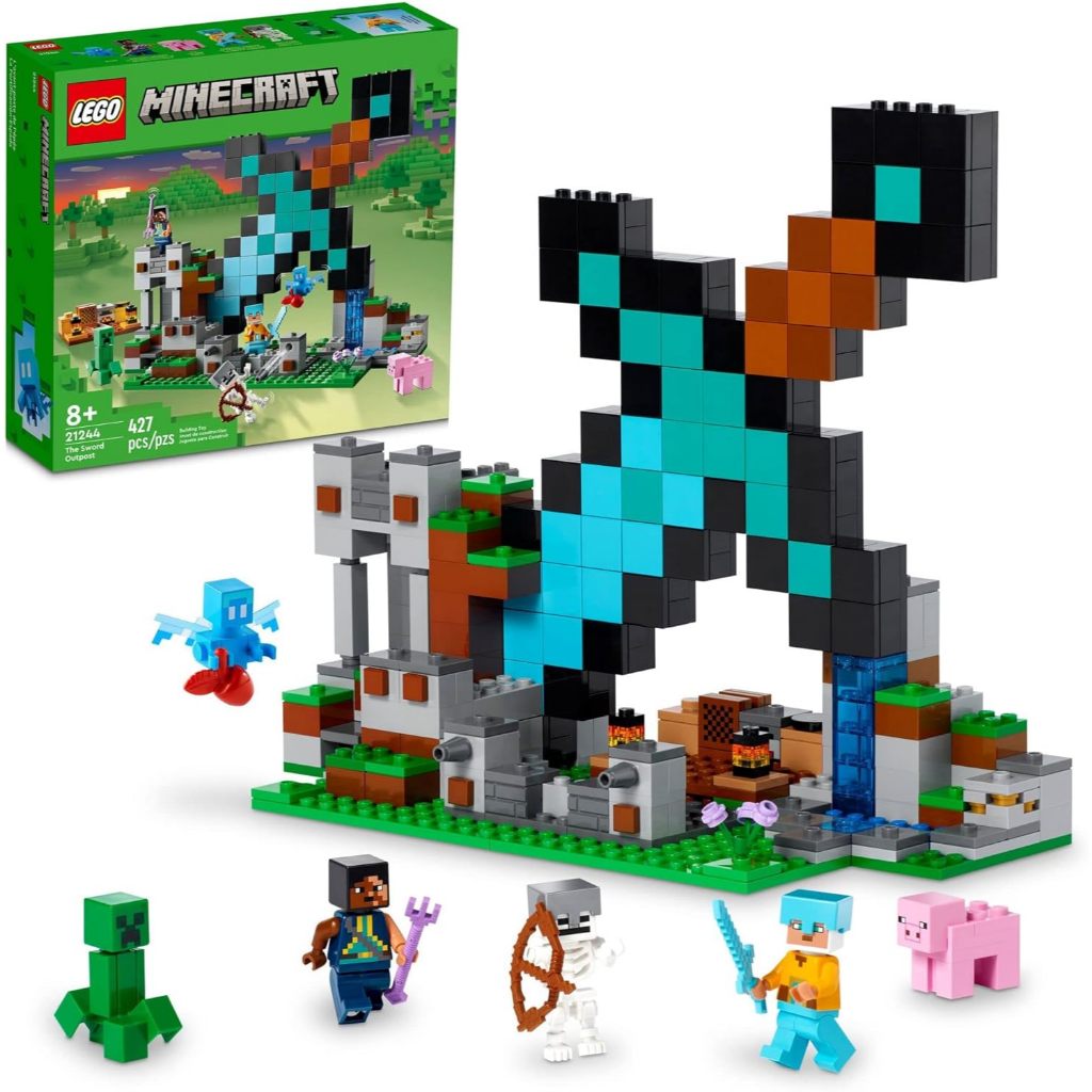 Jual Legit LEGO Minecraft The Sword Outpost 21244 Building Toys ...