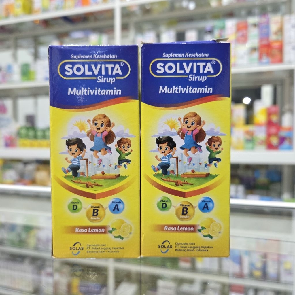 Jual Solvita Sirup 60ml vitamin anak | Shopee Indonesia