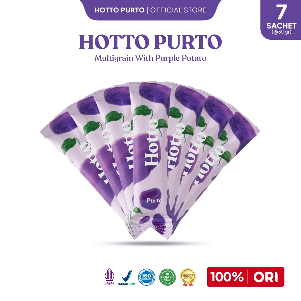 Jual HOTTO PURTO - Oatmeal, Granola, makanan diet, cemilan diet, obat ...