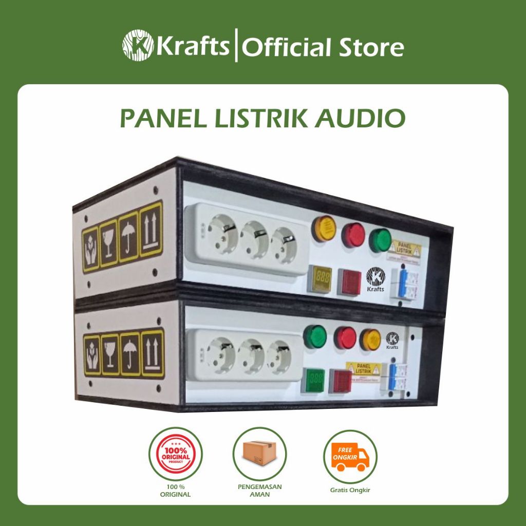 Jual [ KRAFTS ] Panel Listrik 1Phase | Panel Audio 1 Phase | Panel ...
