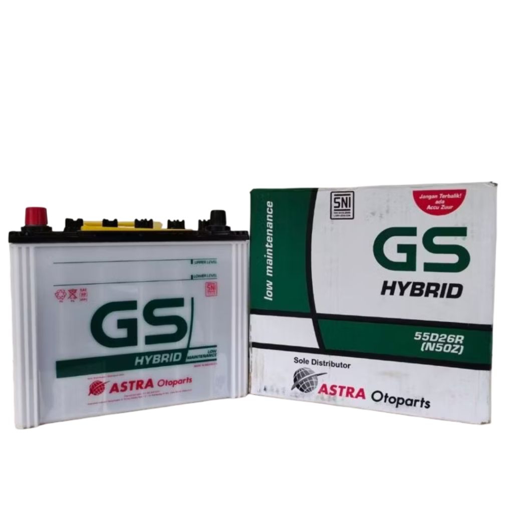 Jual aki accu GS ASTRA HYBRID n50z mitsubishi ps120 ps135 ps125 canter ...