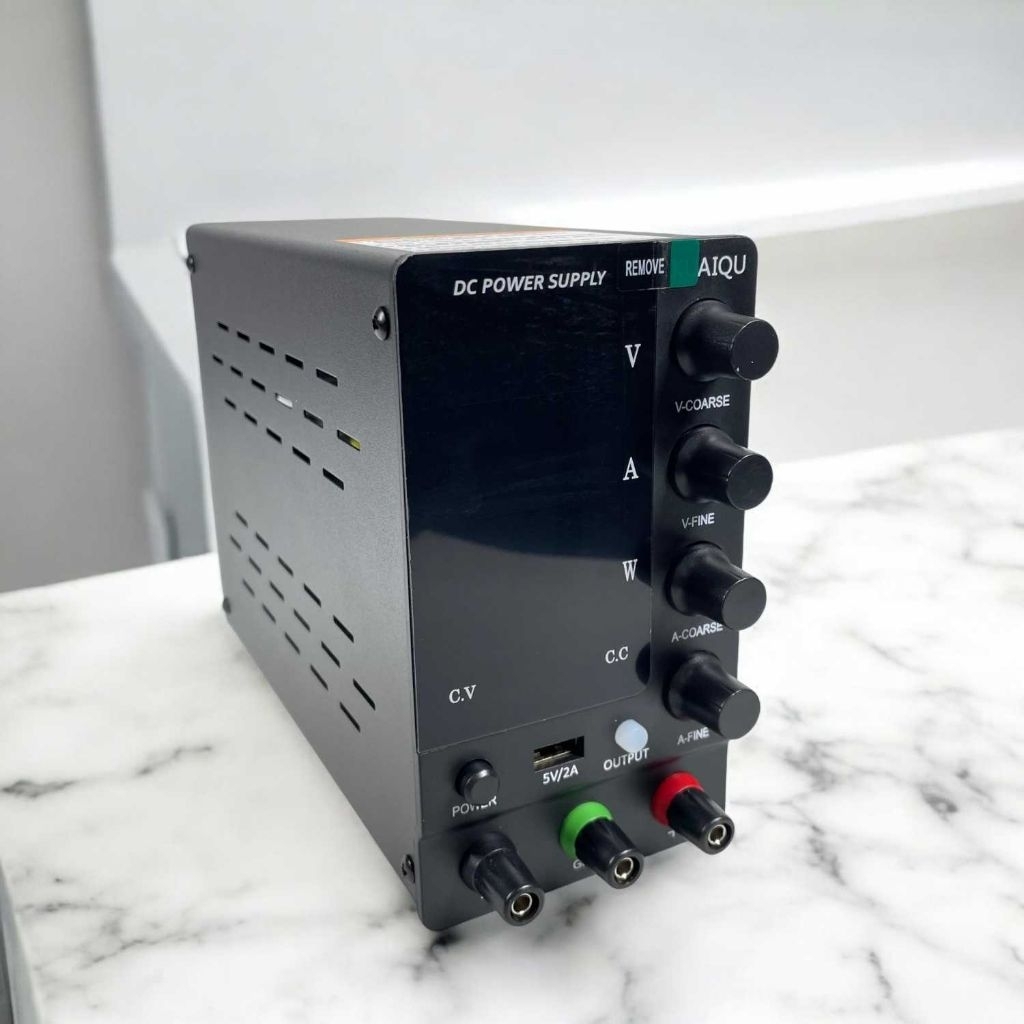 Jual KUAIQU Adjustable DC Power Supply High Precision Digital 230V 10A ...