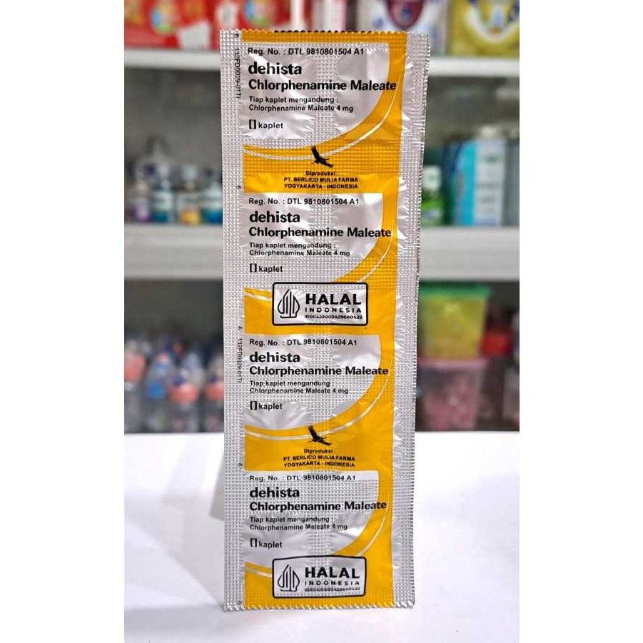 Jual Dehista 𝟏 𝐒𝐓𝐑𝐈𝐏 𝐈𝐒𝐈 𝟏𝟎 𝐊𝐀𝐏𝐋𝐄𝐓 - Meredakan Alergi dan Gatal-Gatal ...