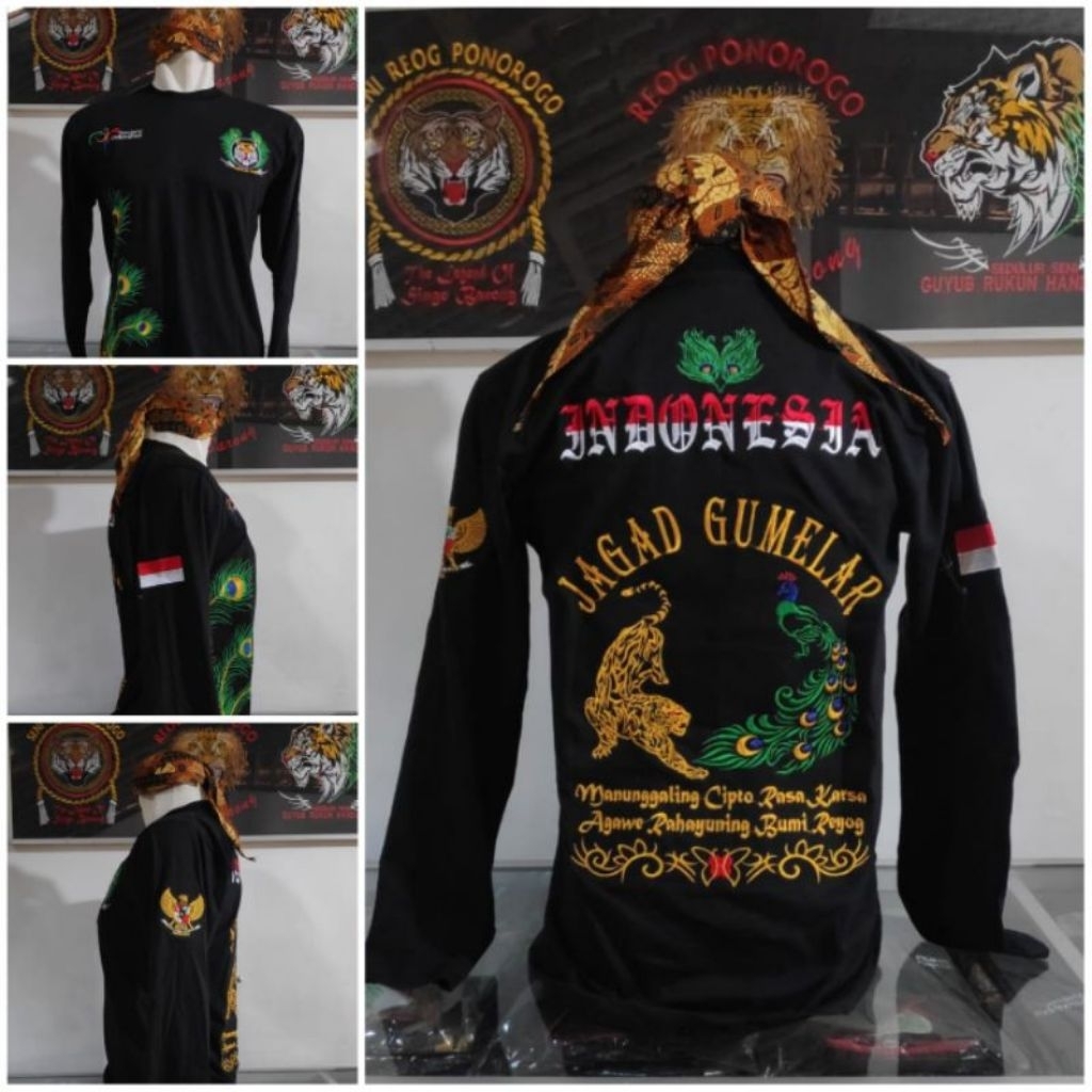 Jual kaos border lengan panjang / kaos jagat gumelar ( bisa cod ...