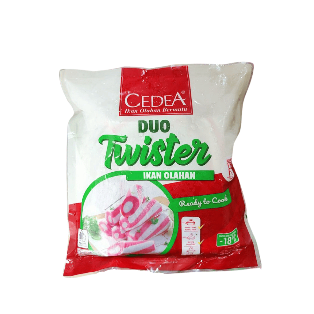 Jual Cedea Duo Twister ikan 500 gr | Shopee Indonesia