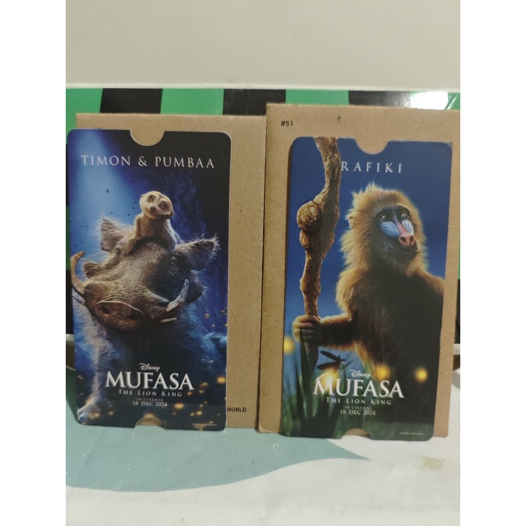 Jual Collectible Ticket Mufasa the Lion King X CGV Original CT | Shopee ...