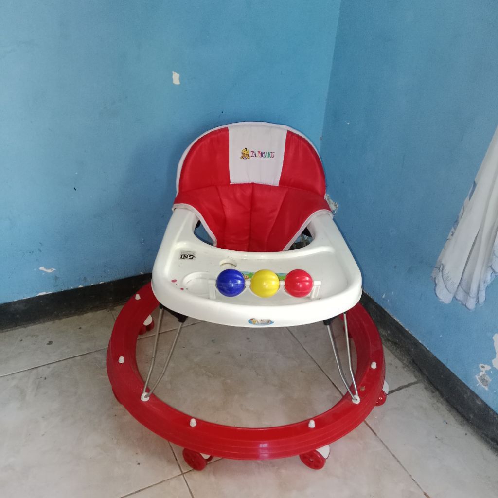 Jual SECOND APOLO BABY WALKER MERK TAJIMAKU | Shopee Indonesia