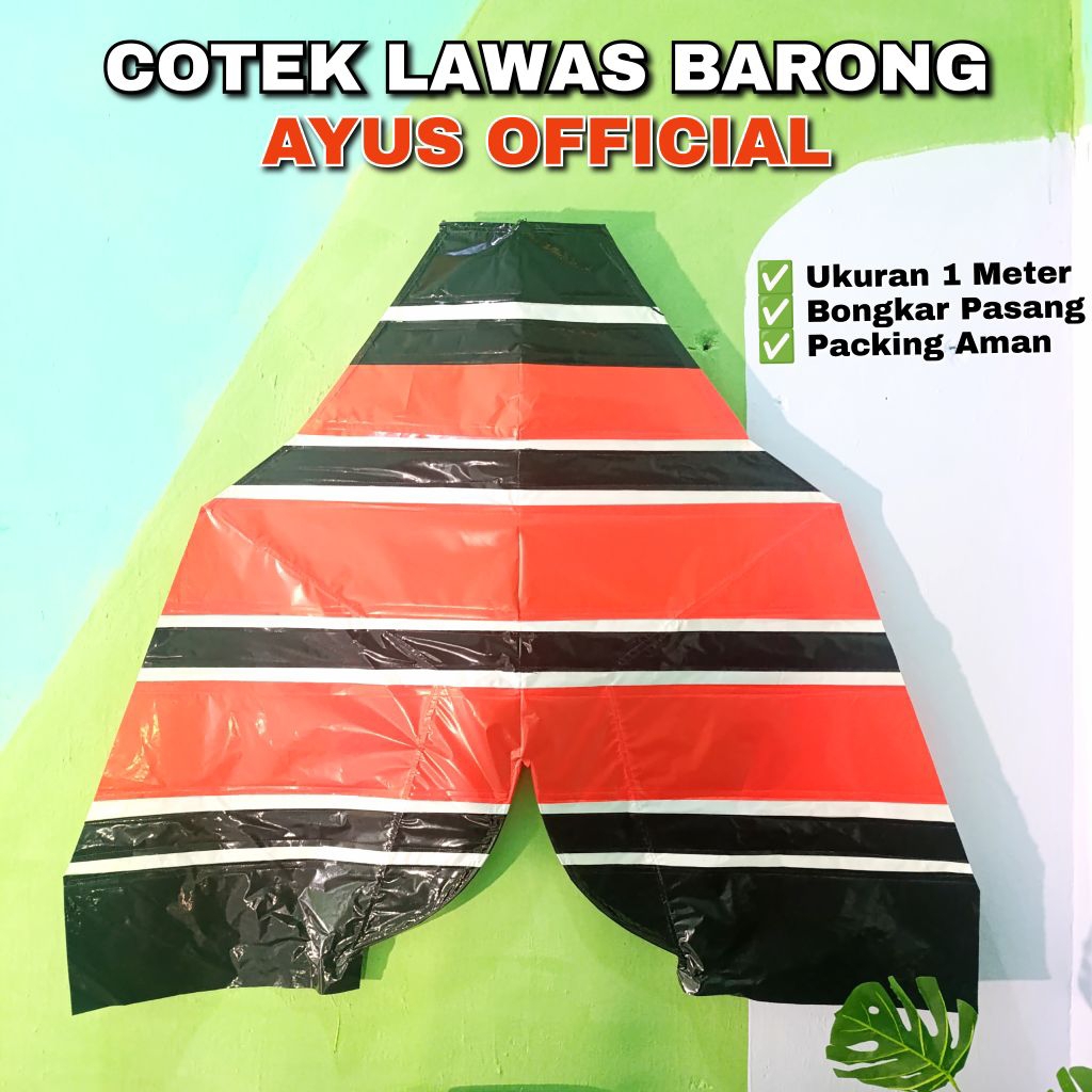 Jual Layangan Cotek Lawas Barong Knockdown 1 Meter | Shopee Indonesia