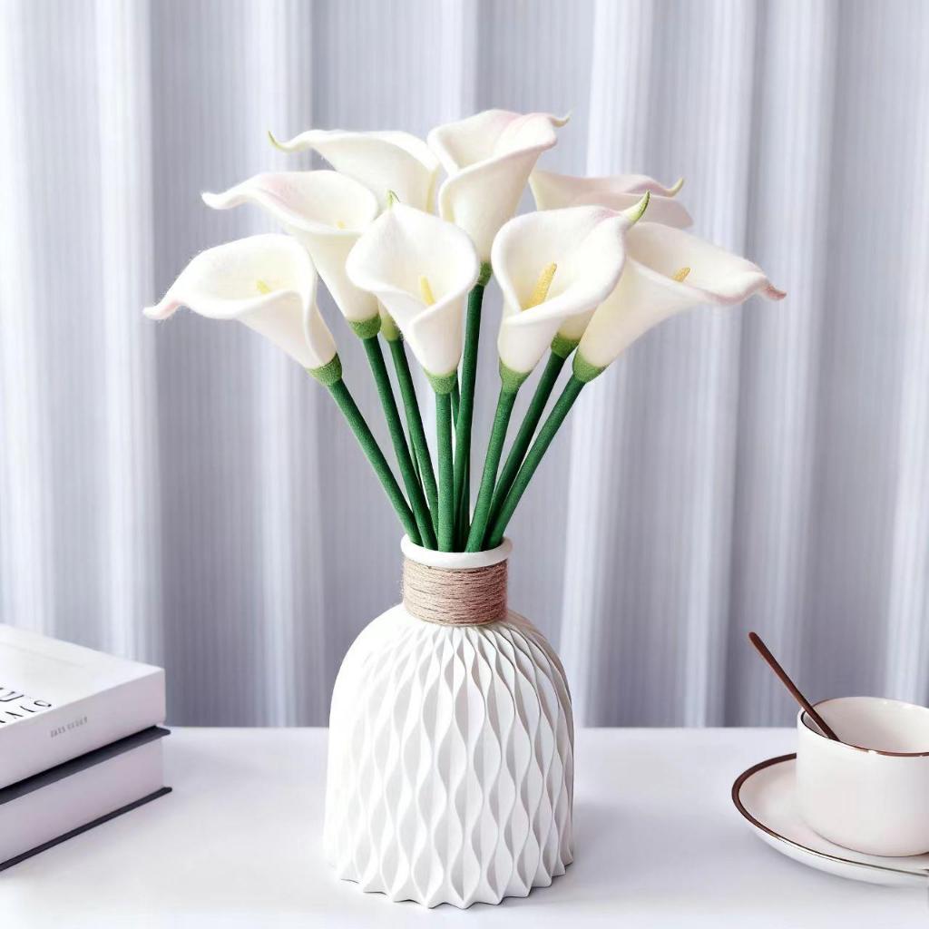 Jual set vas bunga calla lily Bunga Calla Lily Artificial untuk Hiasan ...