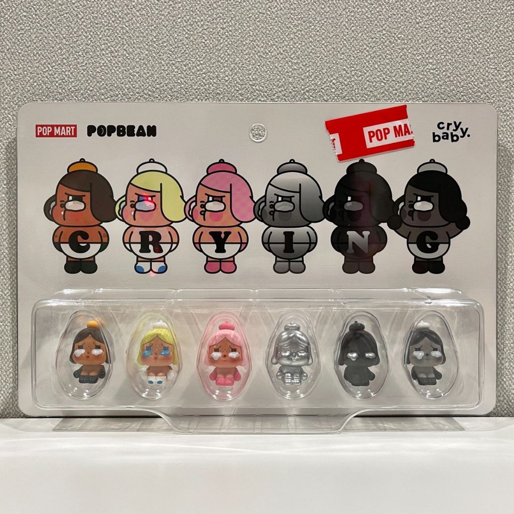 Jual Pop Bean Crybaby Baby Born Series Set Thailand Limited Original ...