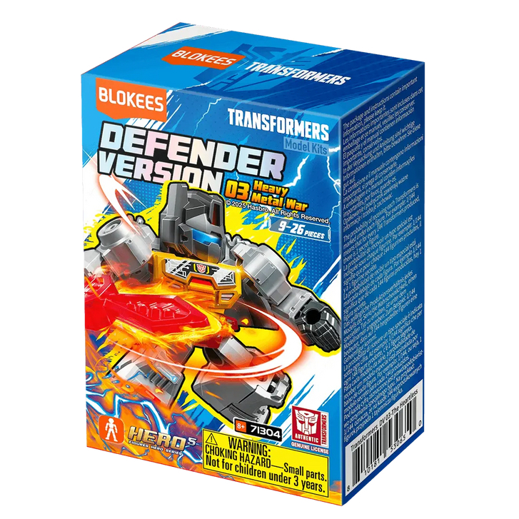 Jual BLOKEES Transformers Galaxy Version Defender Wave 3 Heavy Metal ...