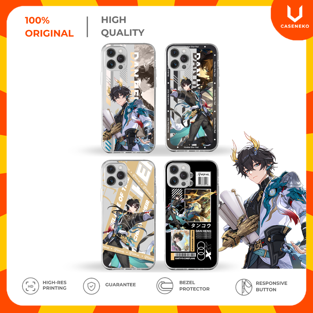 Jual Dan Heng Custom Phone Case HP Danheng Permansor Terra Honkai Star ...