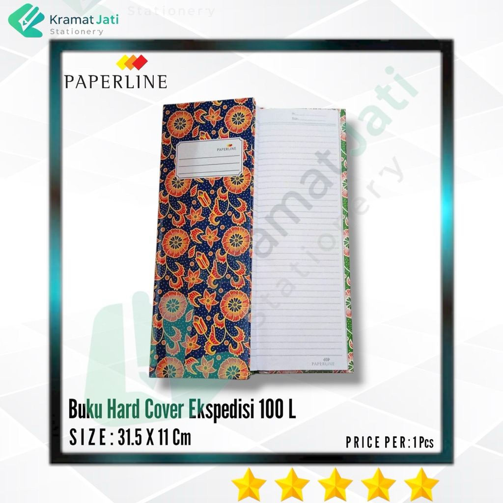 Jual PAPERLINE Hard Cover Ekspedisi 31.5 X 11 100 Lembar [1 Pcs ...