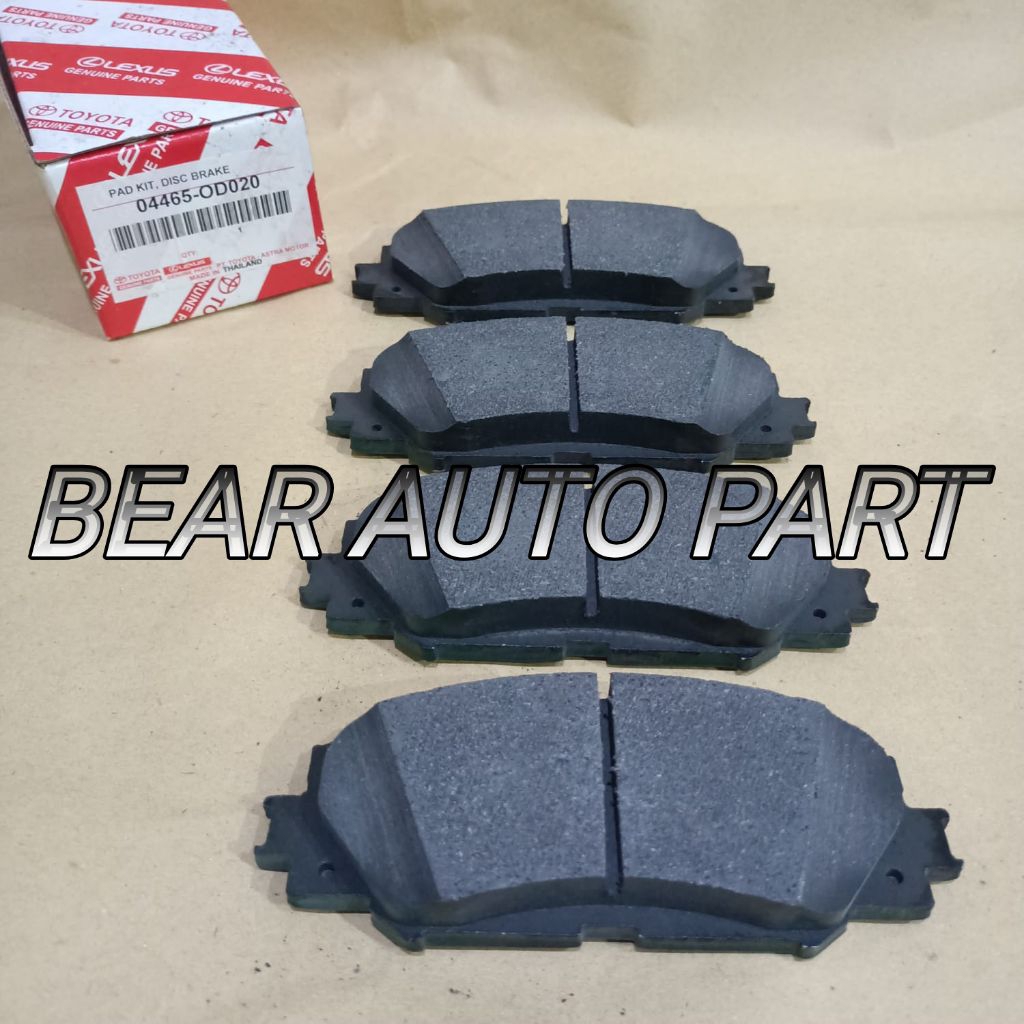 Jual Brake pad Kampas Rem Brake Kid Fortuner/Hilux Double Cabin Old ...