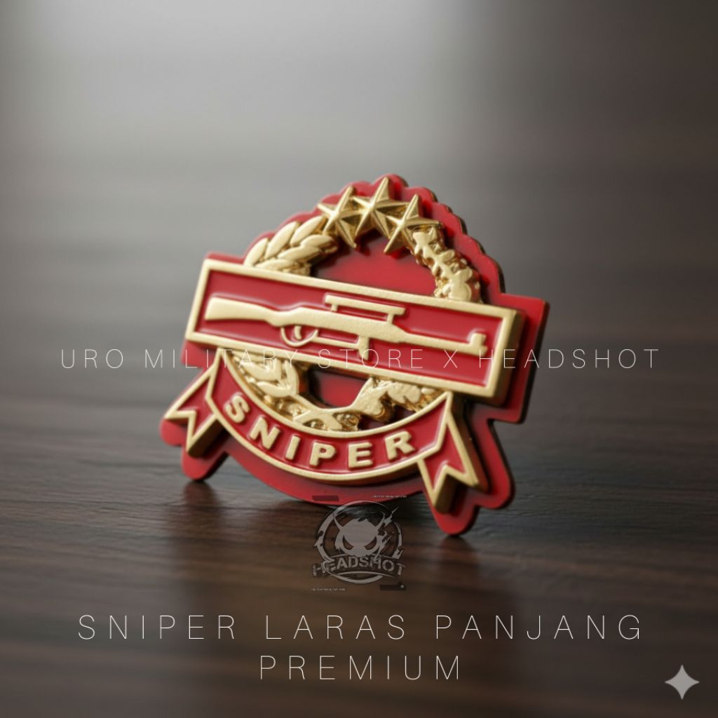 Jual PIN BRIVET PIN SNIPER POLRI TERBARU | Shopee Indonesia