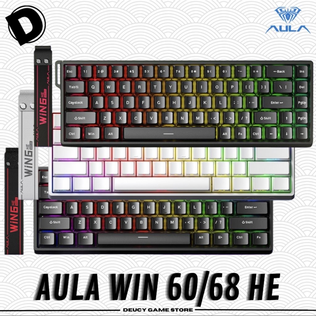 Jual AULA WIN60/68 HE Hall Effect Rapid Trigger Magnetic Switch 60/68 ...