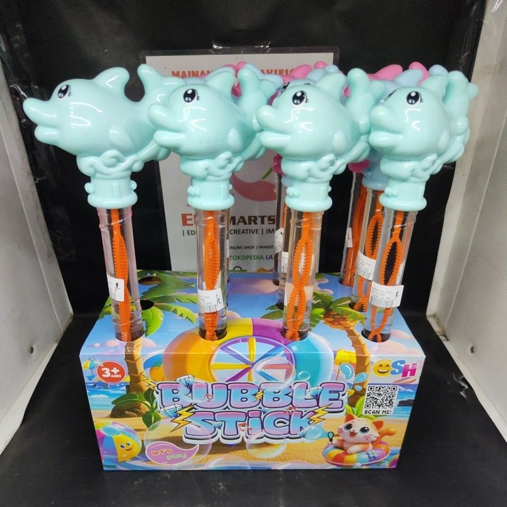 Jual BUBBLE STICK DOLPHIN// BUBBLE STICK LUMBA LUMBA// BUBBLE STICK ...
